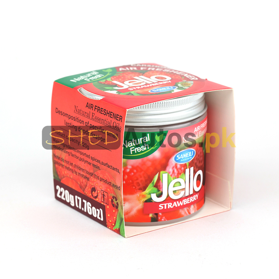 Jello Air Freshener Strawberry – ShedAutos.PK