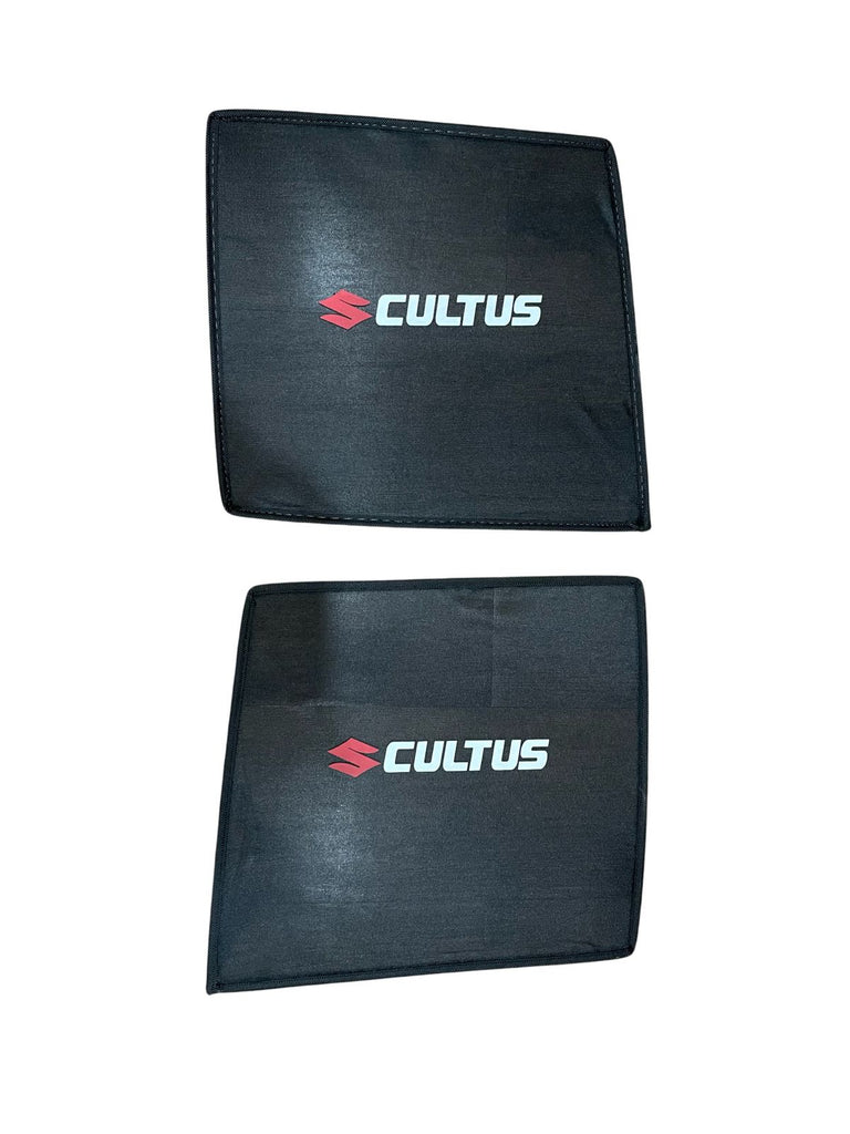 Suzuki Cultus (New) Sun Shades with Logo – Model 2017-2022 – ShedAutos.PK