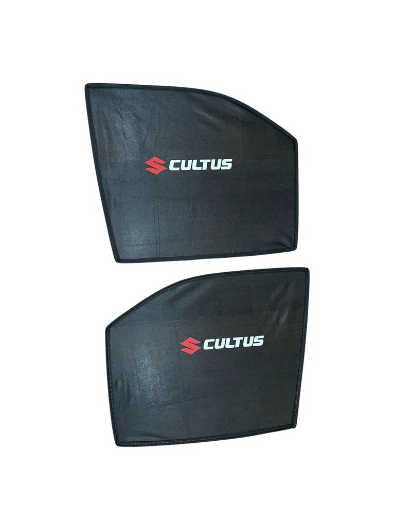 Suzuki Cultus (New) Sun Shades with Logo – Model 2017-2022 – ShedAutos.PK